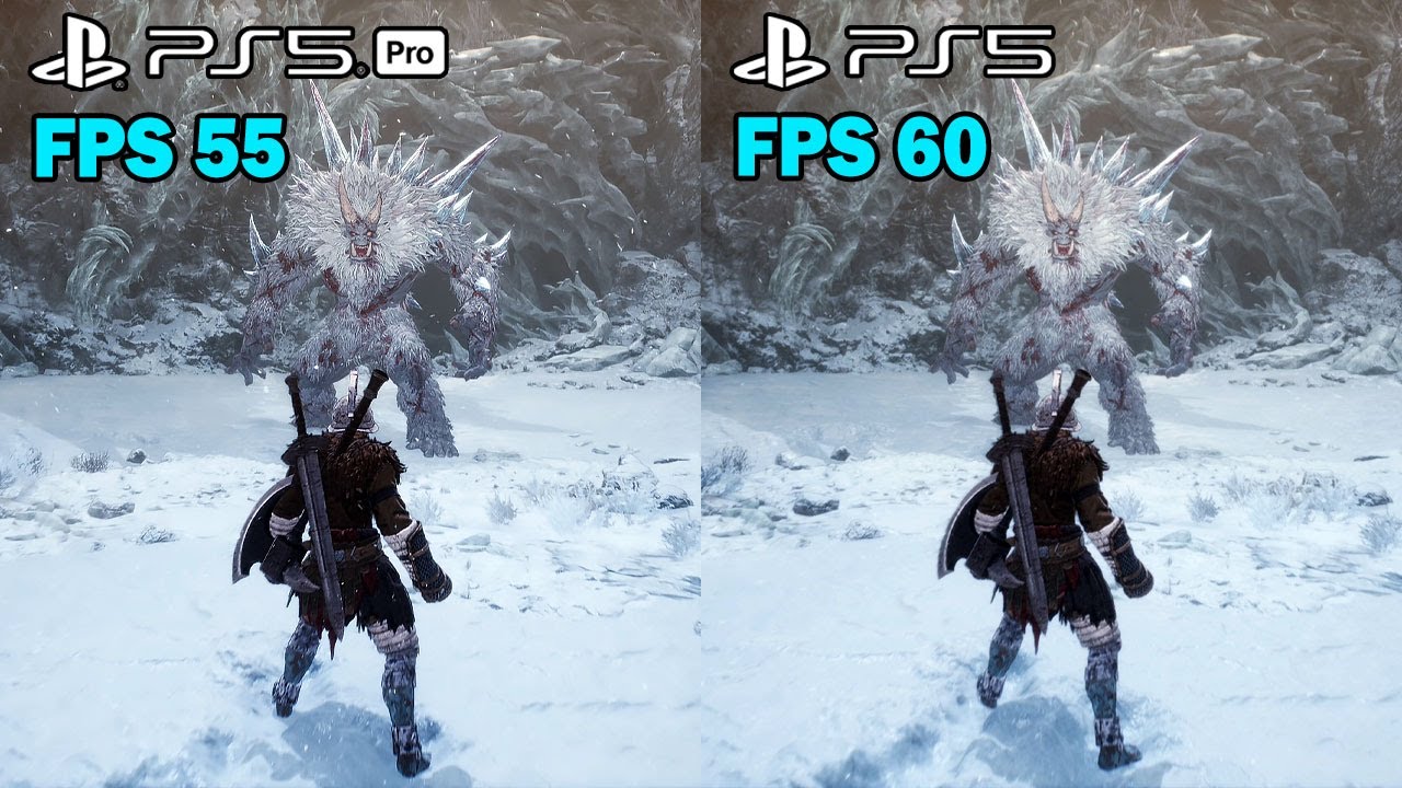 The First Berserker: Khazan - PS5 PRO vs PS5 Frame Rate Comparison @ 4K ...
