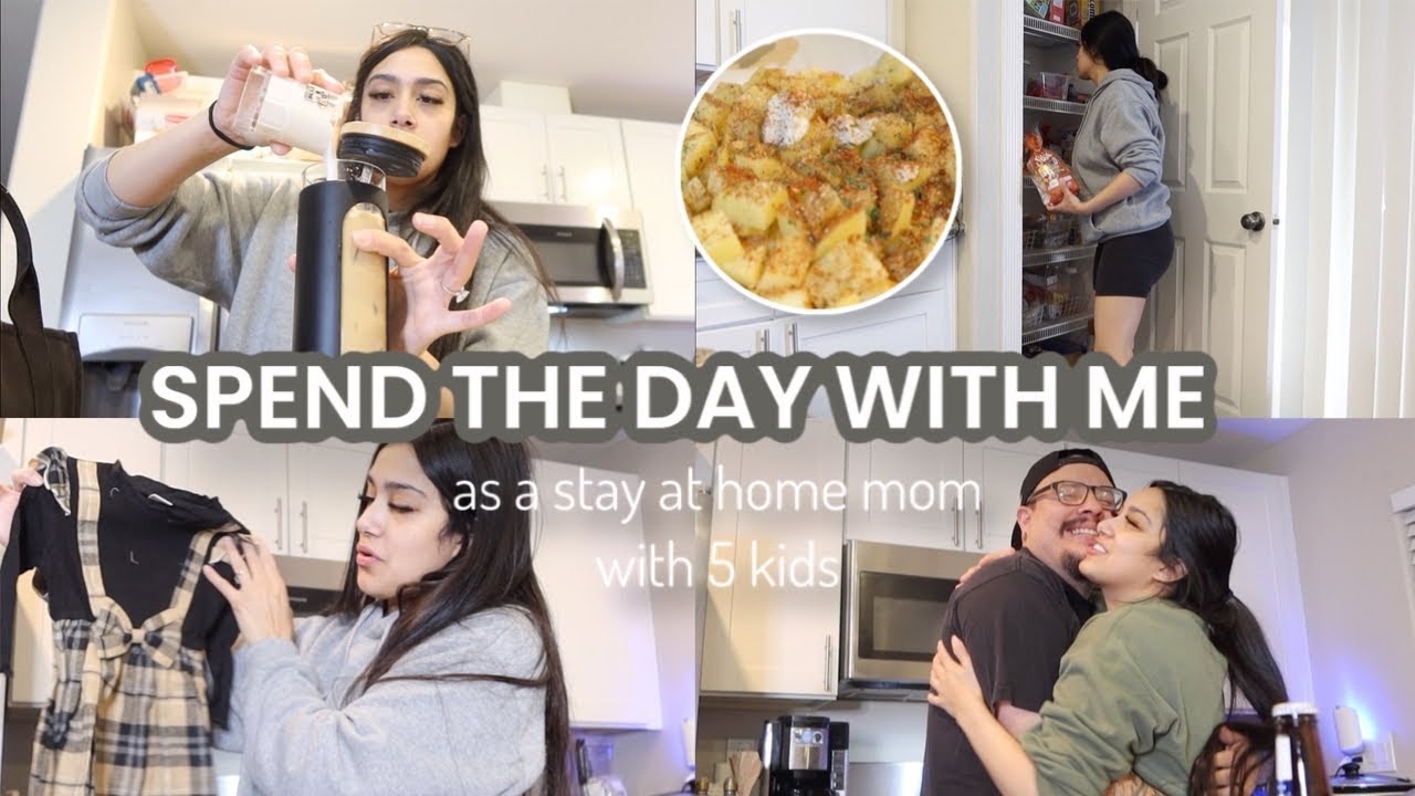 A REALISTIC DAY IN MY LIFE | mom sh*t | chaos w kids | cook with me ...