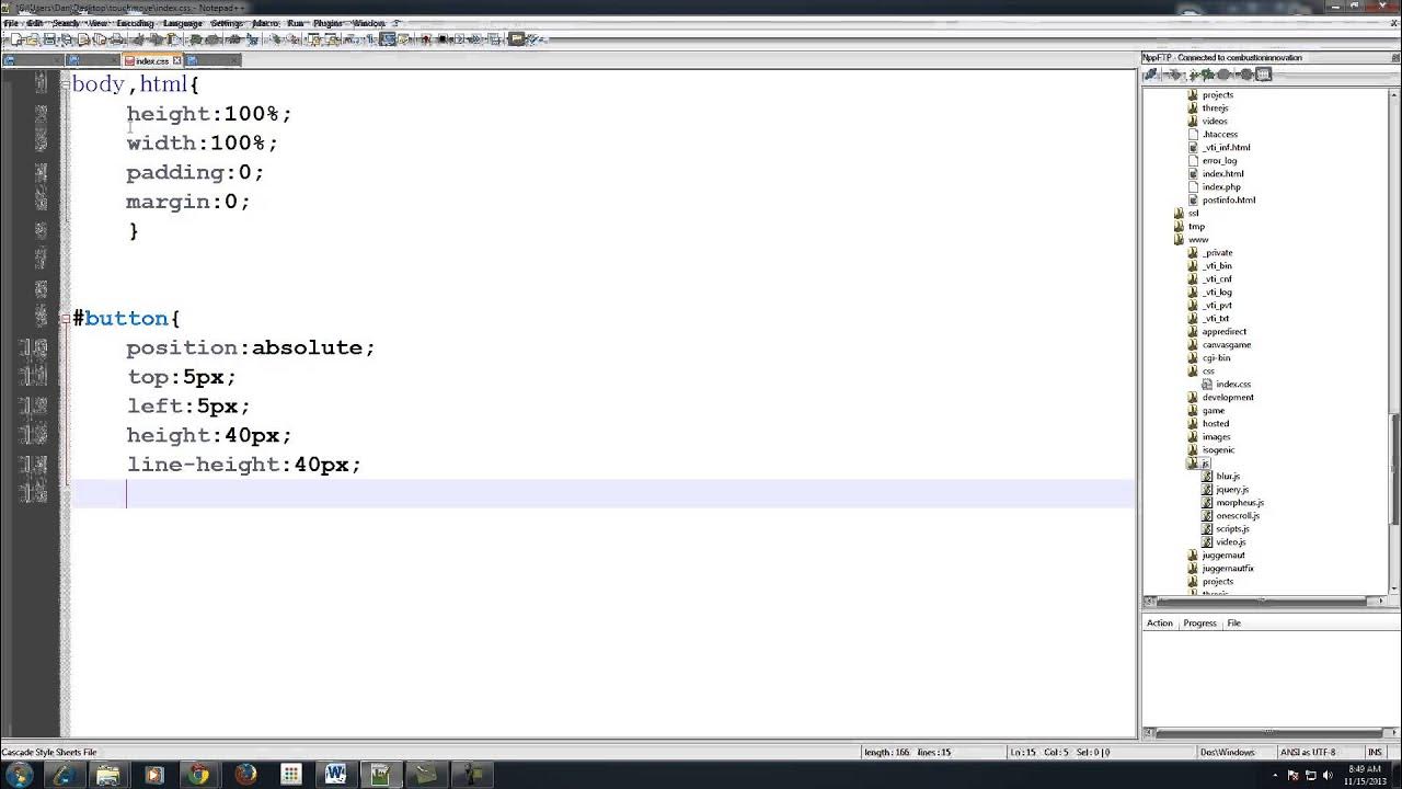 touchmove events and moving Elements with JavaScript and CSS - YouTube