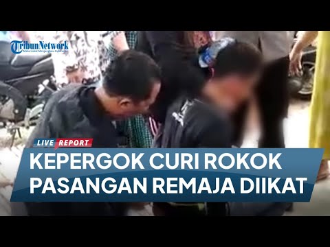 Kepergok Curi Rokok, Pasangan Remaja Sempat Diikat Sebelum Digelandang ke Mapolsek