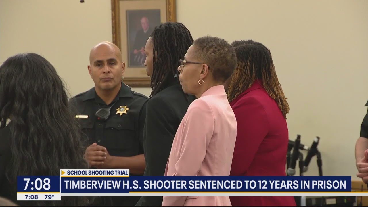 Timberview HS shooter sentenced to 12 years in prison - YouTube