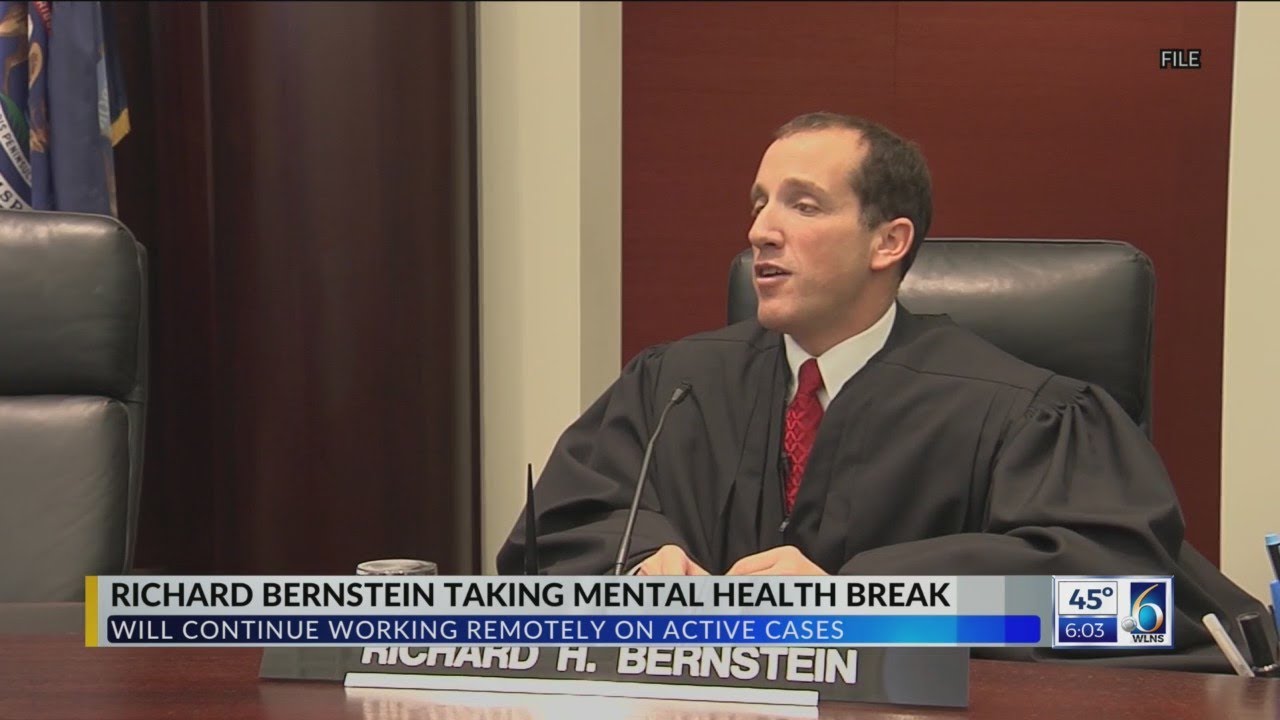 Richard Bernstein Taking Mental Health Break - YouTube