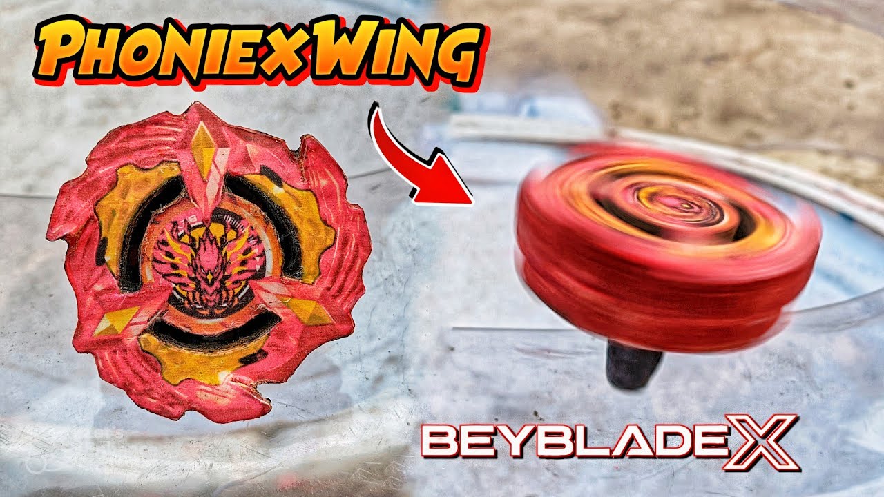 Making PHOENIX WING Beyblade From CARDBOARDS - YouTube