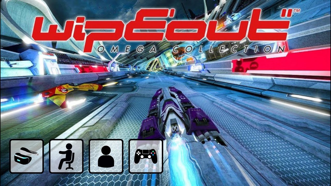 VR игра WipEout Omega Collection в 1КЛУБе виртуальной реальности # ...