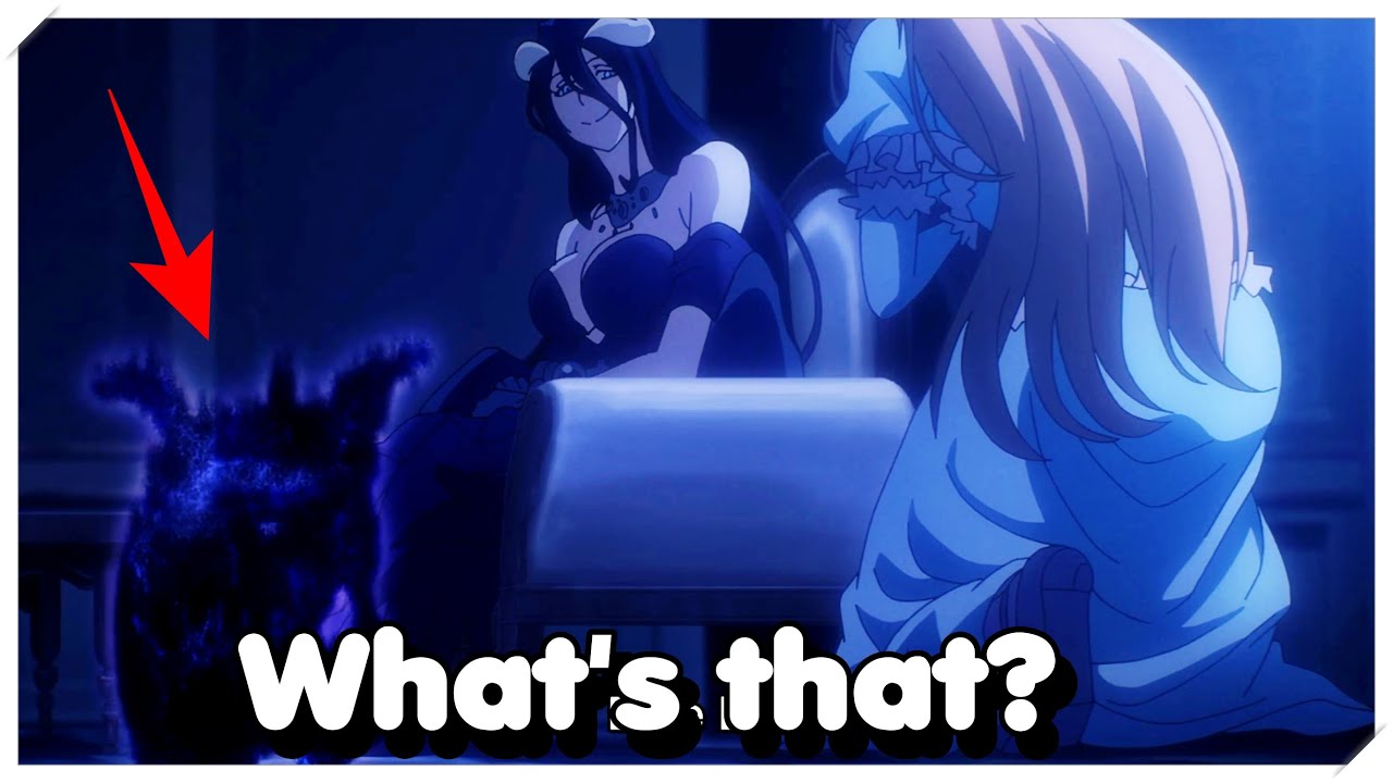 Overlord Season 4 - What's that Shadow kneeling before Albedo? - YouTube
