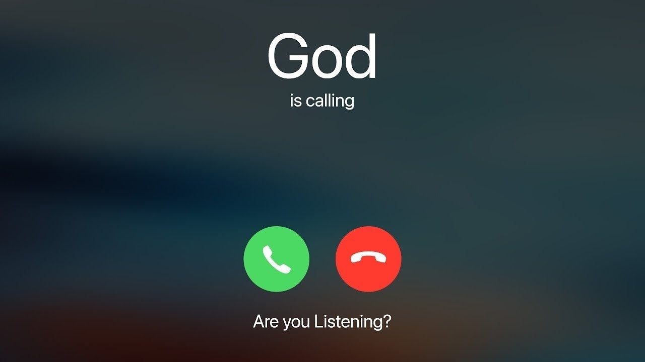 a phone call from God. - YouTube