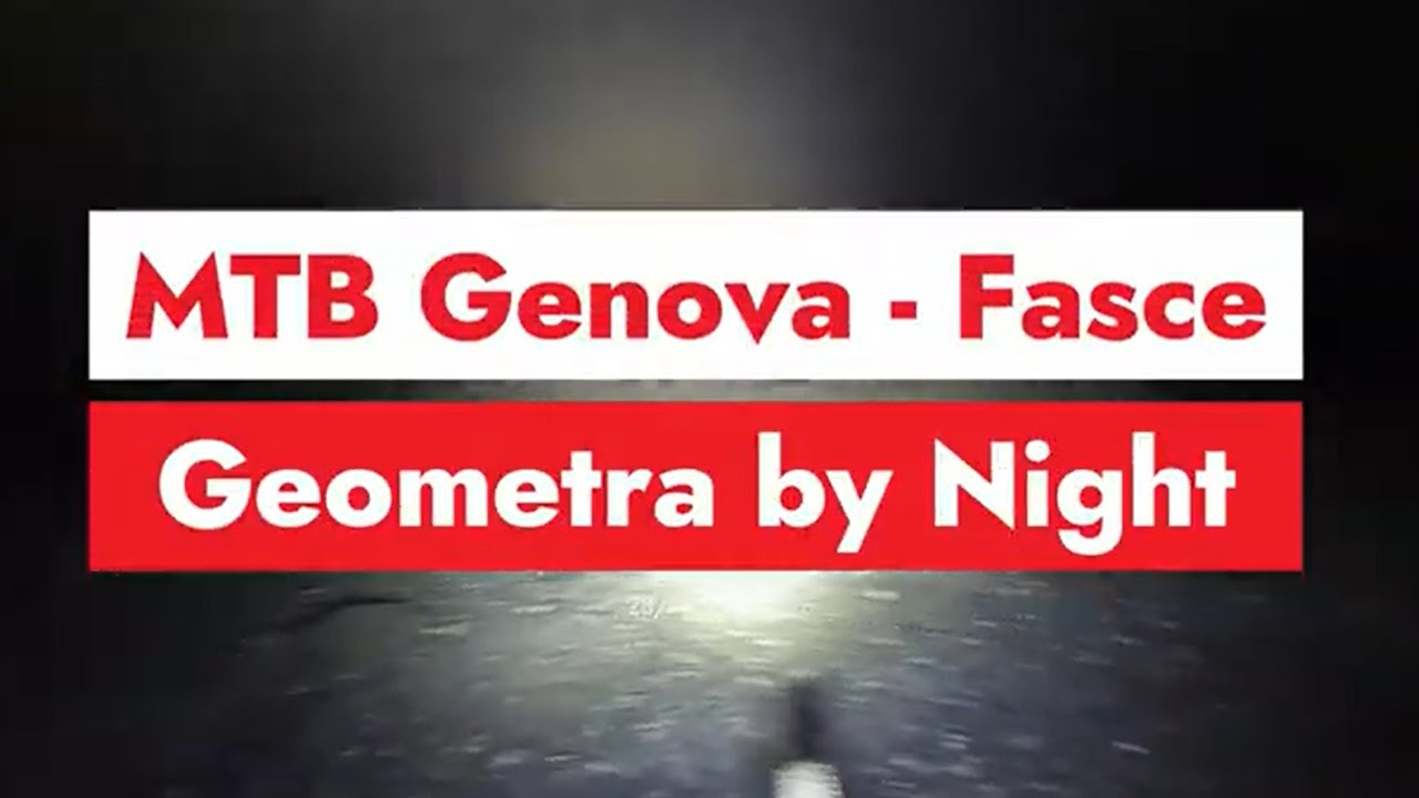 MTB Genova - Monte Fasce: Geometra by Night! - YouTube
