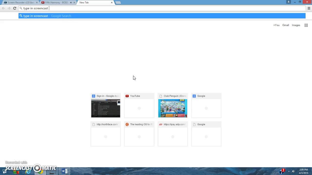 How to record a screencast. - YouTube