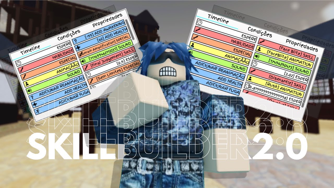TUTORIAL DE COMO USAR O NOVO SKILL BUILDER NO JUJUTSU SHENANIGANS!!! - YouTube