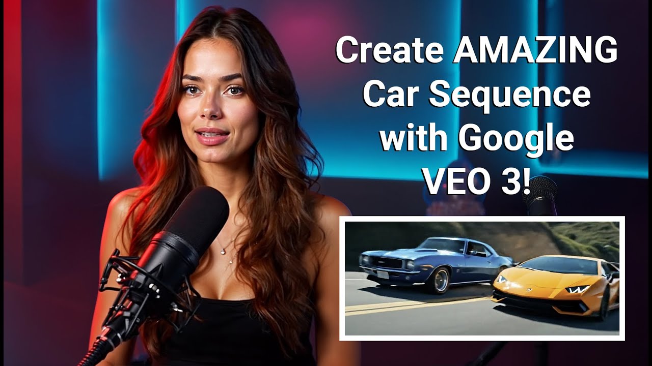 How To Make Epic Car Chases With AI Fast! Google VEO 3 - YouTube