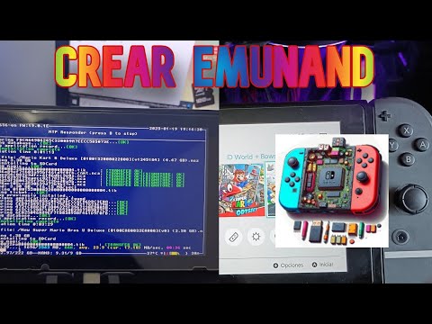 Como crear Emunand/Emummc/Particion Magica Nintendo Switch Magia - YouTube
