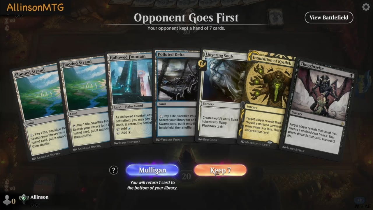 MTGA Timeless Bo3 | Esper Control | 2024-03-16 | Part 4 - YouTube