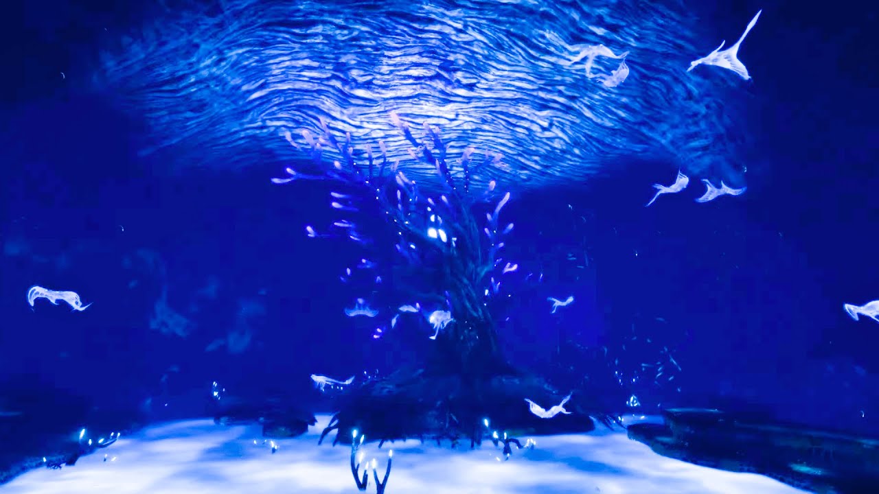 Subnautica - Lost River Ambiance (white noise, deep sea, sonar) - YouTube