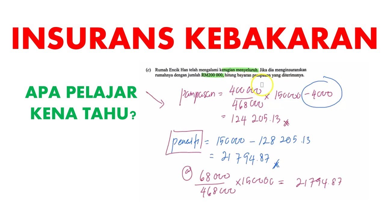 INSURANS KEBAKARAN # PERCUBAAN SBP 2025 - YouTube