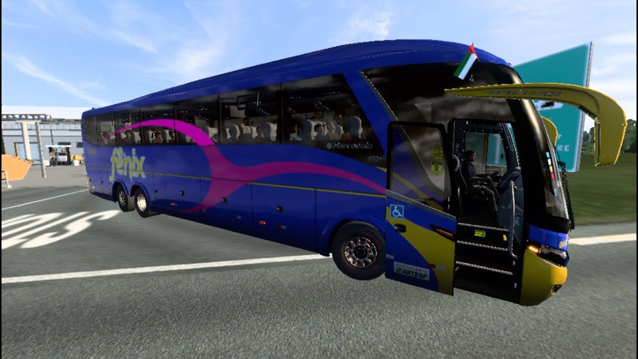 Euro Bus Simulator 2 | Traveling around the World | Mario Map 1.46.2 ...
