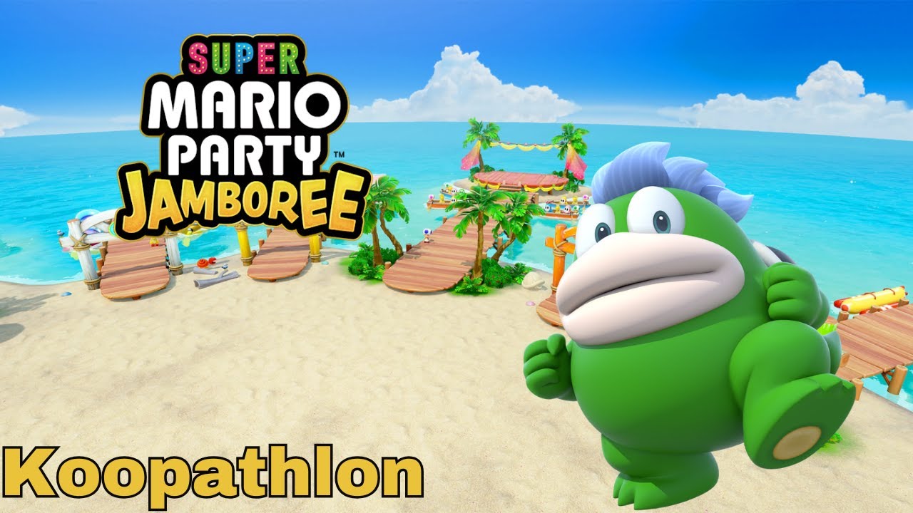 Super Mario Party Jamboree: Koopathlon (Spike) - YouTube