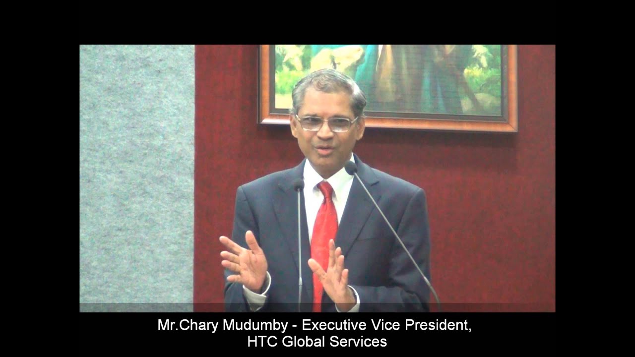 Mr.Chary Mudumby Executive VP addressing ITMR PDCIL course Batch 1 ...