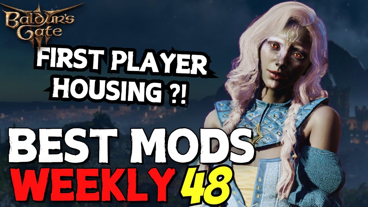 FIRST EVER Player Housing for Baldur's Gate 3 MOD! BG3 MODS WEEKLY 48 / BG3 - YouTube