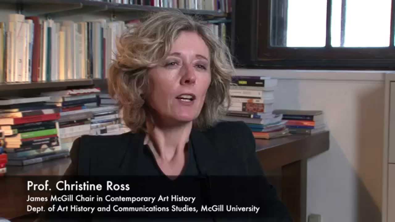 Christine Ross on video art - YouTube