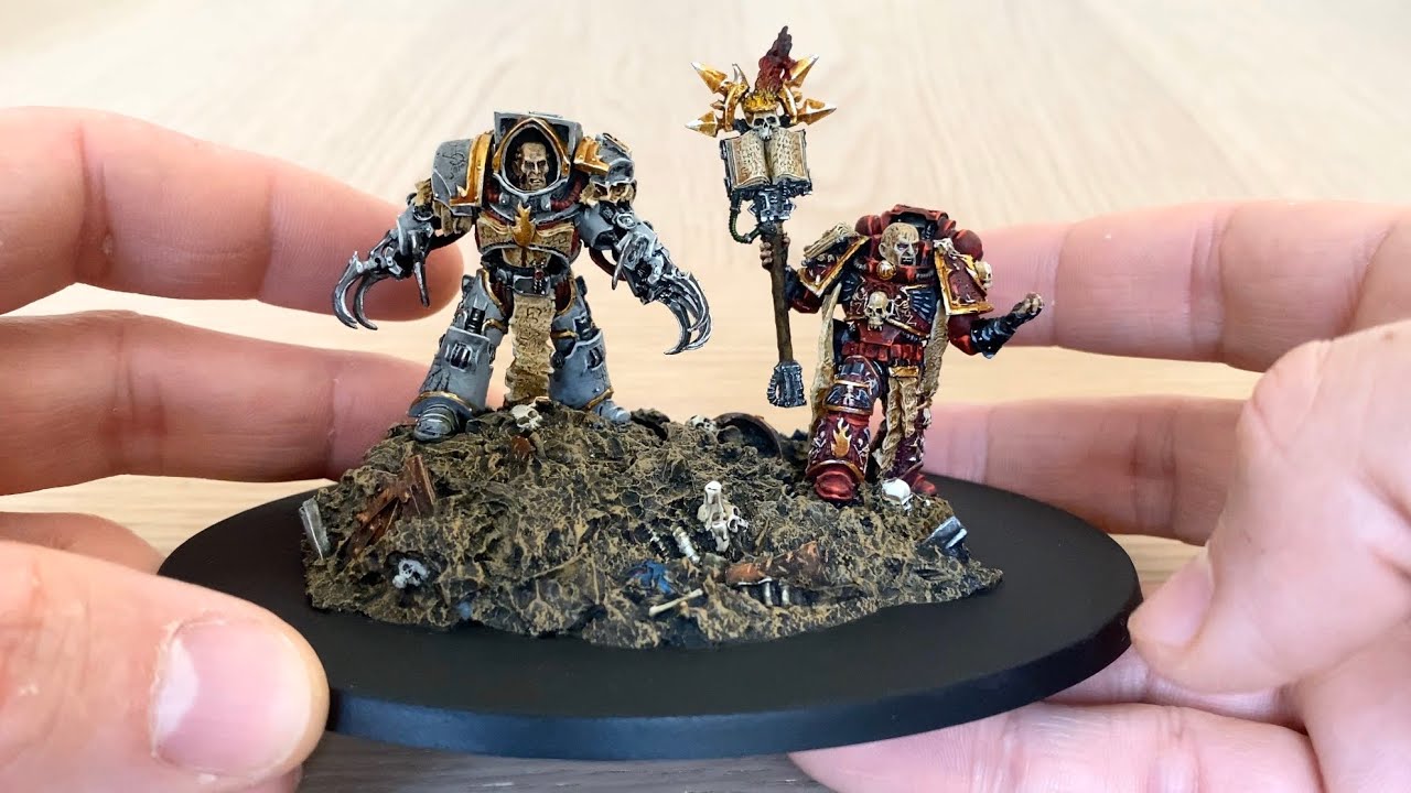 Painting Showcase: Erebus and Kor Phaeron by Heretic Deb (Horus Heresy ...