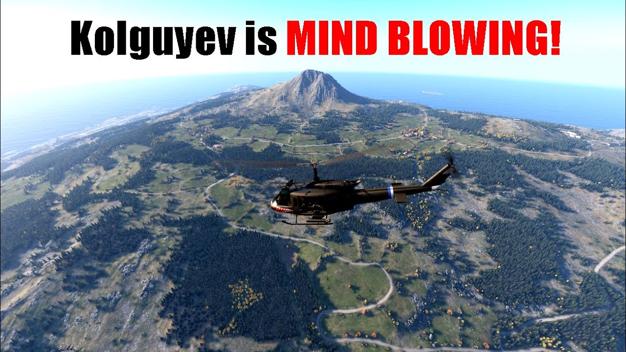DEVELOPERS invited me to FLY on KOLGUYEV early in Arma Reforger 1.6 ...
