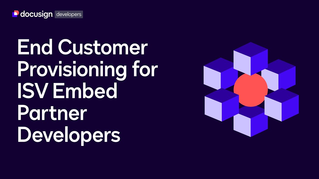 End Customer Provisioning for ISV Embed Partner Developers - YouTube