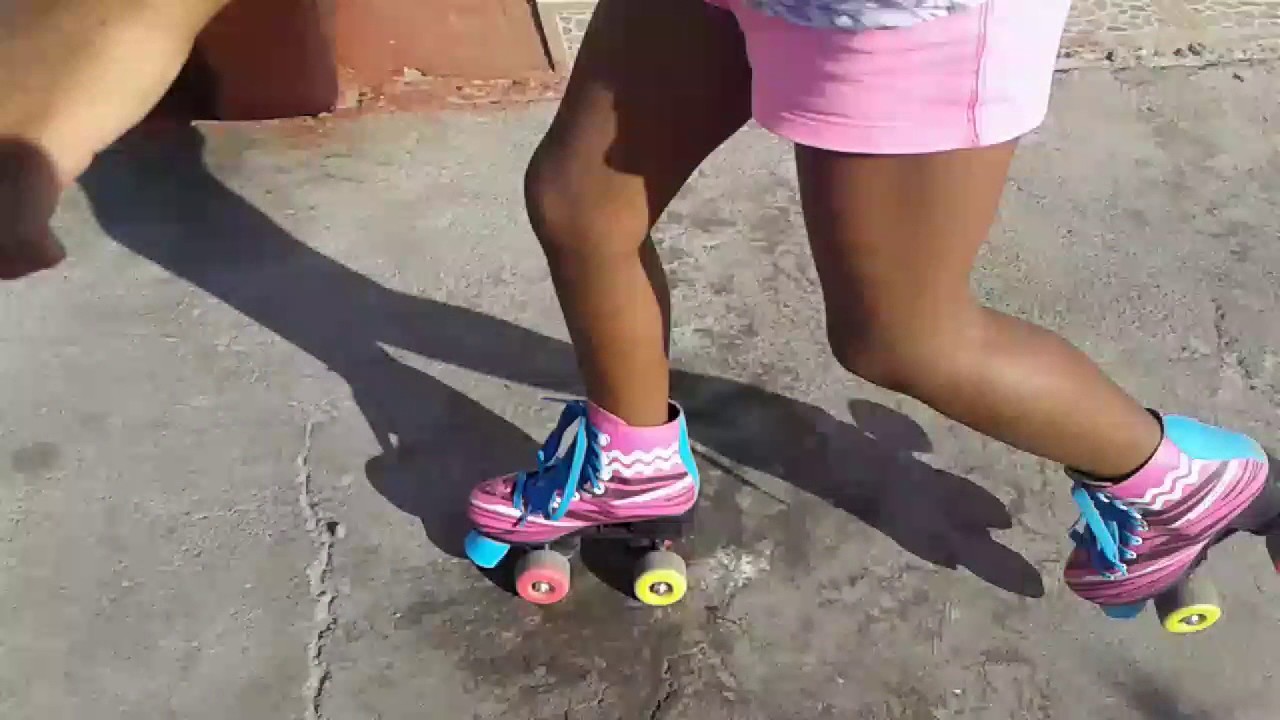 Aprende con "Fernanda M. Tutoriales" A Hacer Trucos con Patines - YouTube