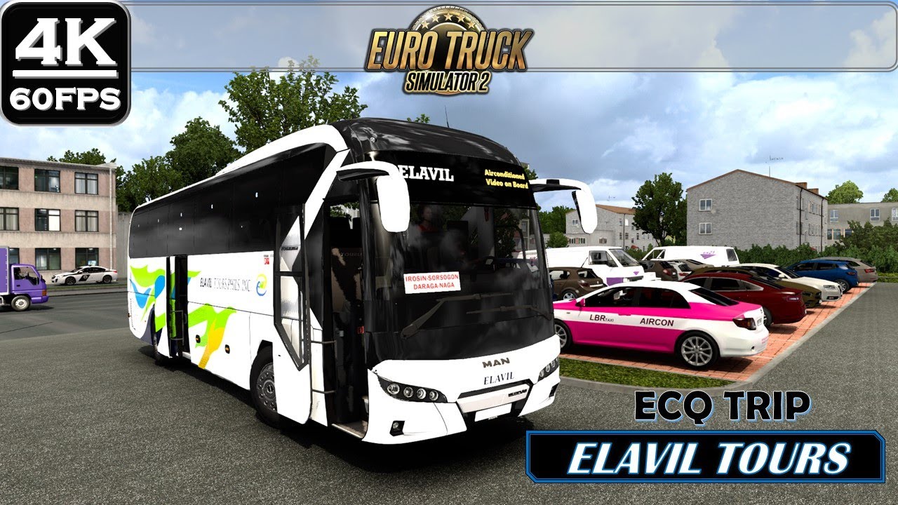ETS2 ELAVIL TOURS SORSOGON TRIP | PH BUS SIMULATOR MOD 1.41 - YouTube