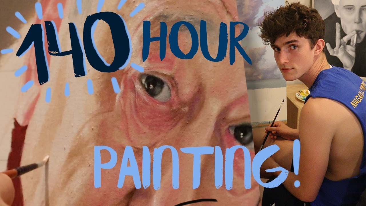 How I created the BEST PORTRAIT PAINTING of my ENTIRE LIFE! - YouTube