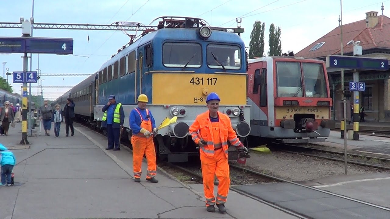 Train Parade IN stations: Szeged (Hungary), Novi Sad, Beograd Dunav ...