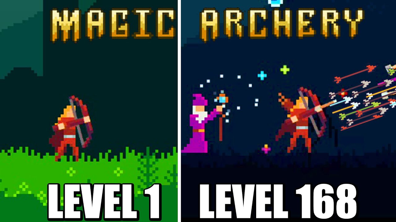 De 1 a 792801 Flechas por Segundo en una Hora - MAGIC ARCHERY Gameplay ...