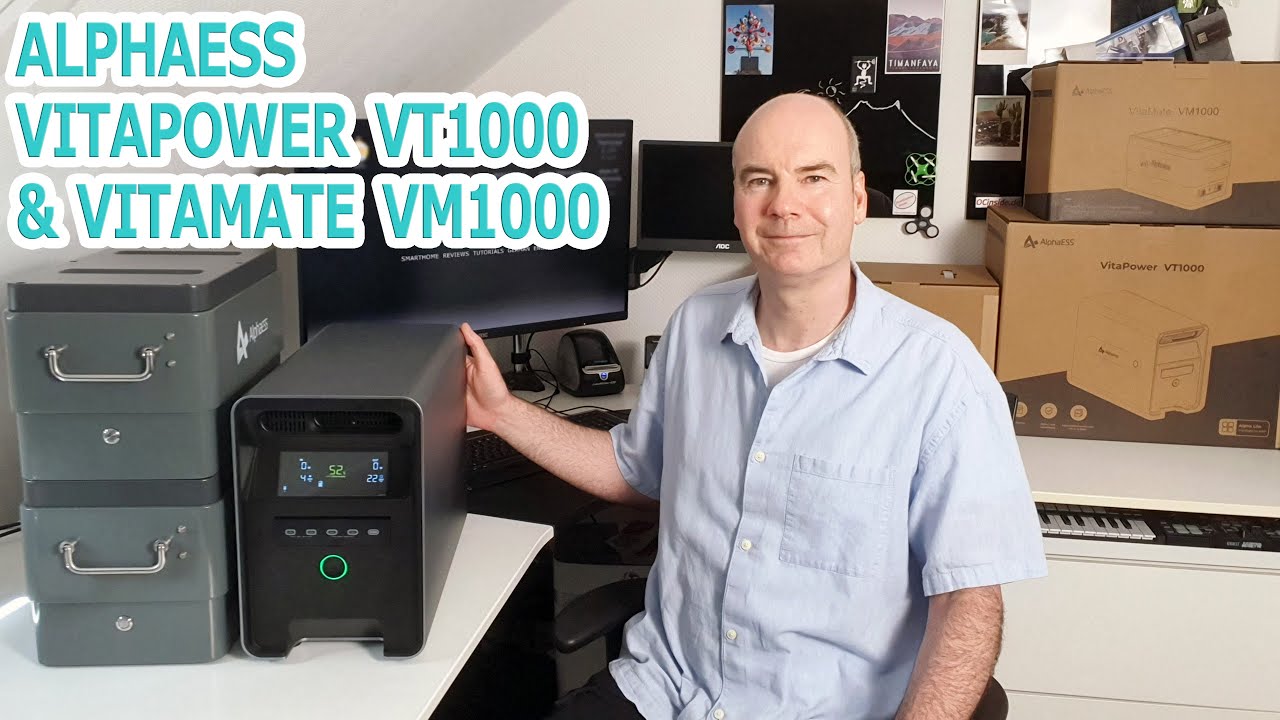 AlphaESS VitaPower VT1000 und AlphaESS VitaMate VM1000 All-in-one ...
