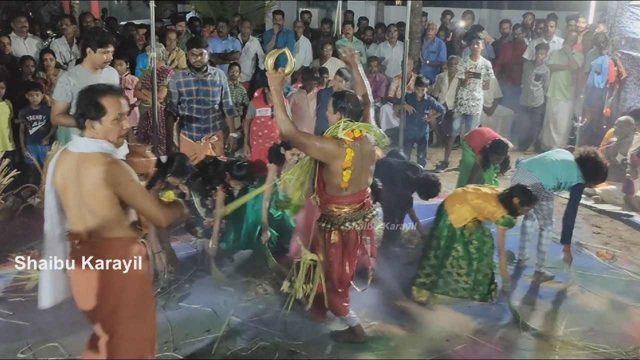 പാലാഴി മഥനം കളം തുള്ളൽ | PALAZHI MADHANAM KALAM THULLAL | NAGA RAJAVU ...