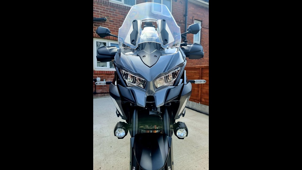 The New 2021 Kawasaki Versys 1000 S GT 1st Ride. - YouTube