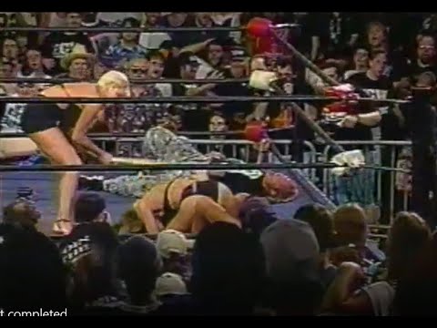 ECW Francine vs Missy Hyatt vs Miss Patricia (3 Way Catfight) 1996