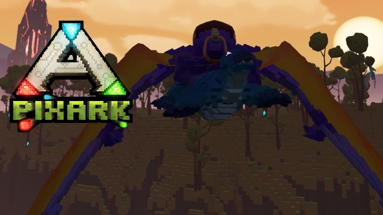 Pixark Skyward Play 2 Upgraded To Quetzal Catch & Tame Megalania - YouTube