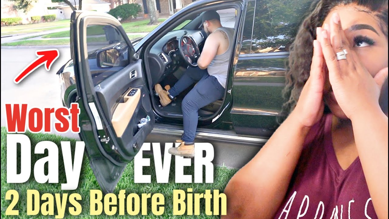 WORST DAY EVER - 2 Days Before Giving Birth.. It Happened AGAIN! - YouTube