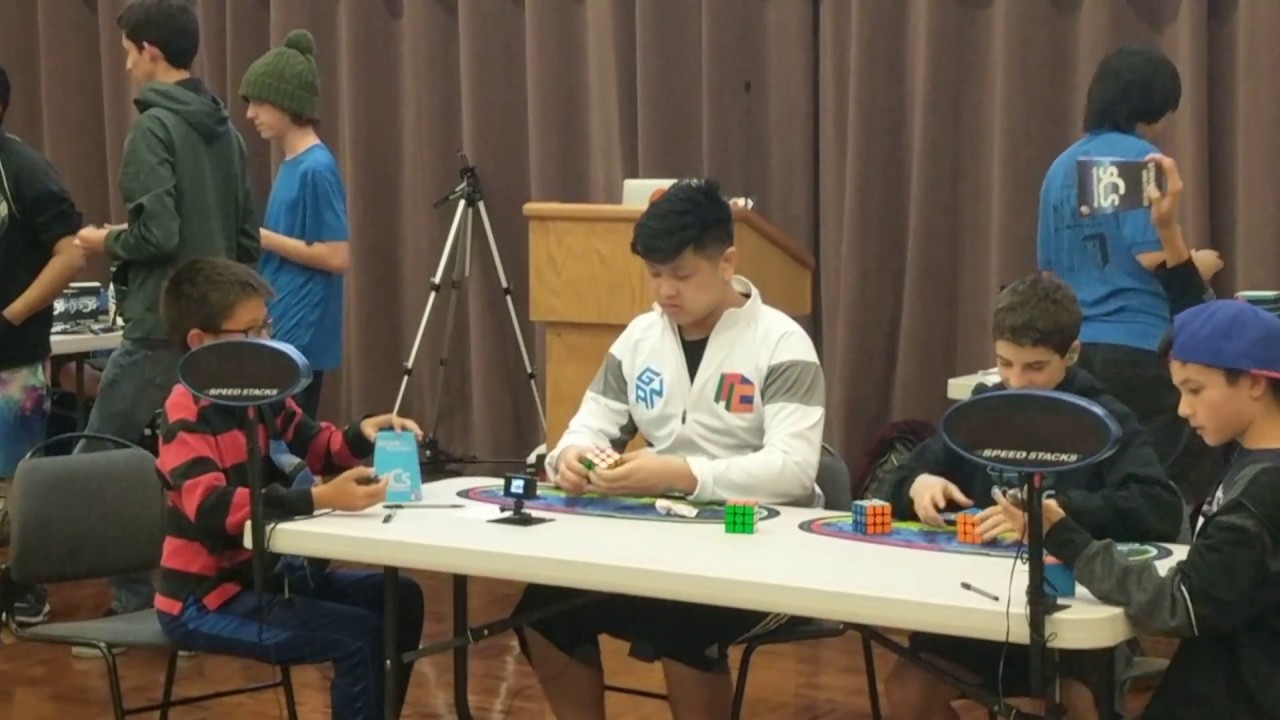 Rubik's Cube World Record - Max Park Sub-4 WR Single - YouTube