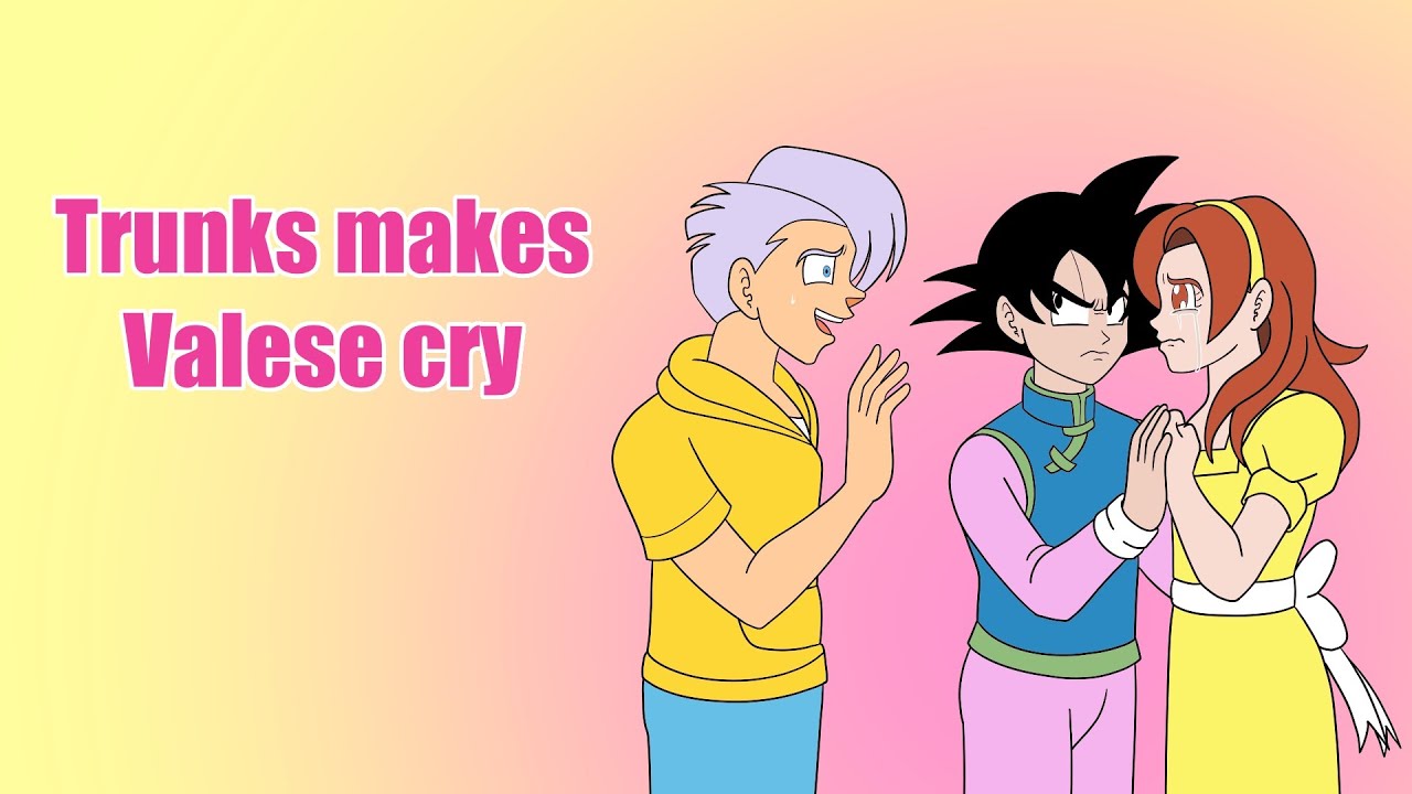 DBS shorts: Trunks makes Valese Cry - YouTube