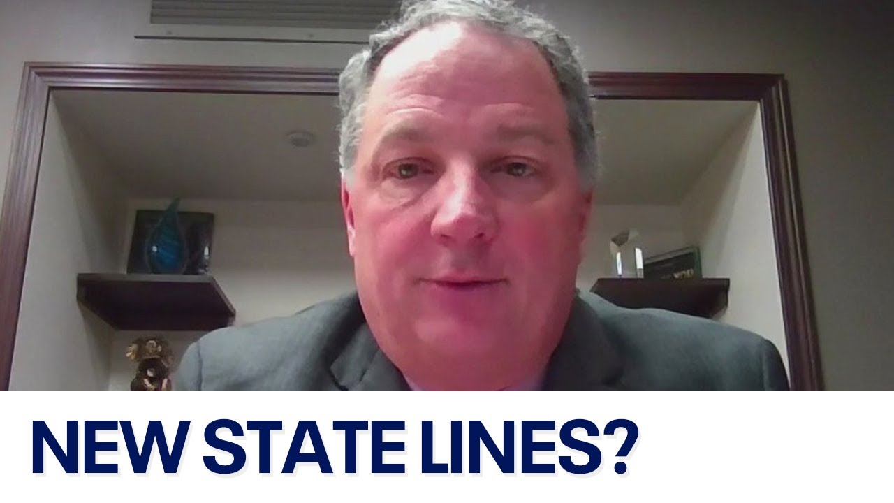 Indiana lawmakers propose redrawing state lines with Illinois - YouTube