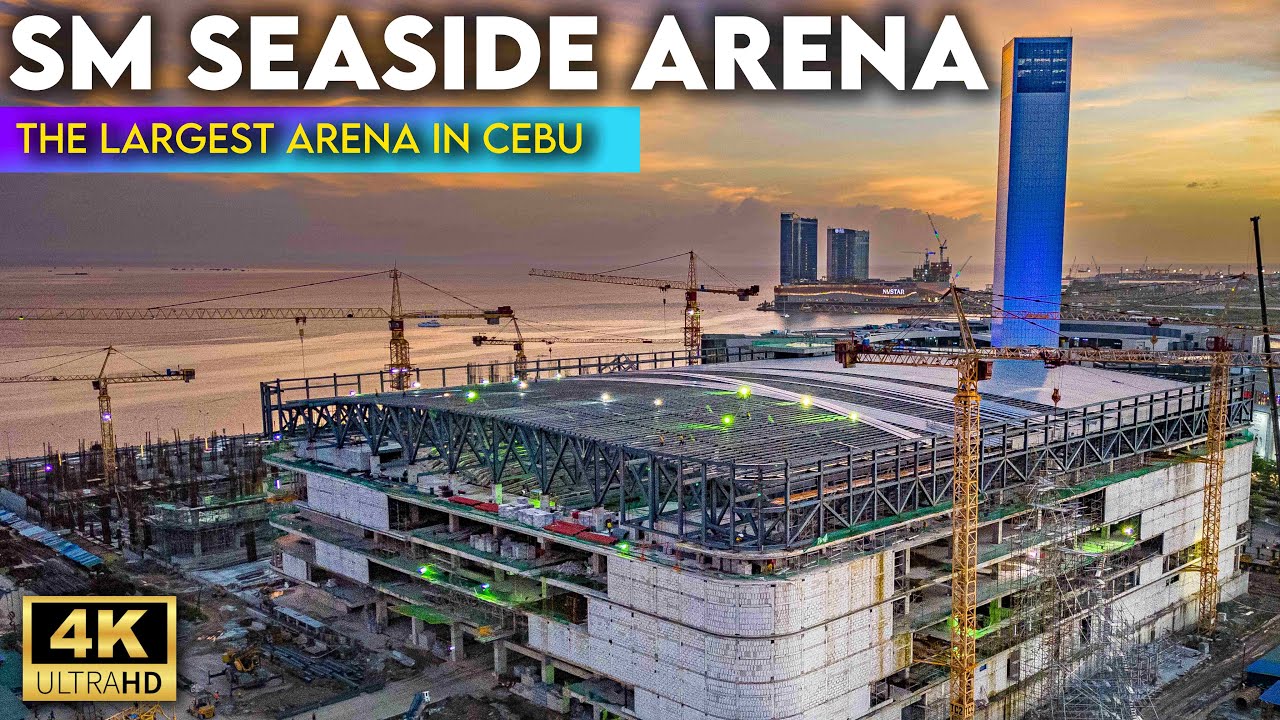 SM Seaside Arena Is Taking Shape! | January 2025 Update - YouTube