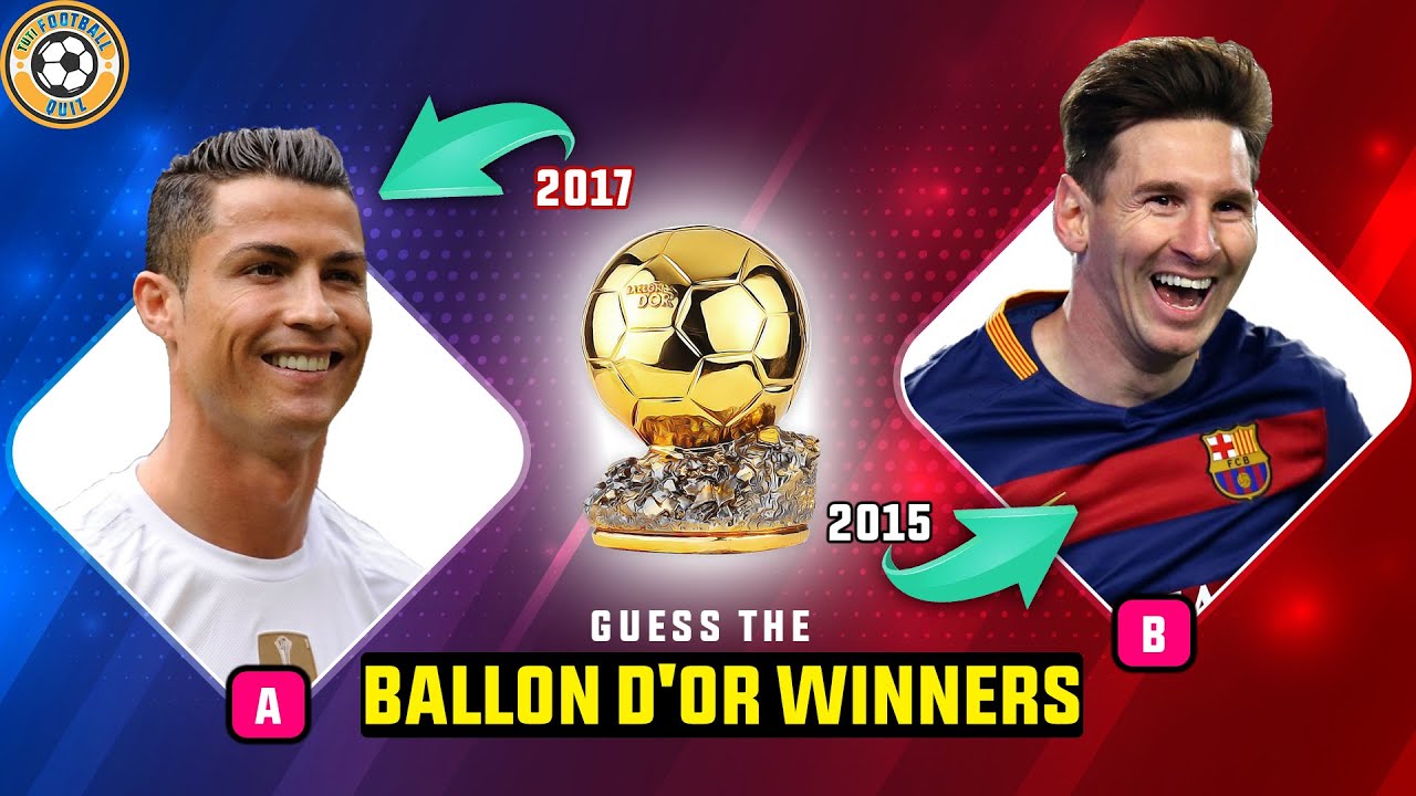 GUESS THE BALLON D'OR WINNERS ⚽ TUTI FOOTBALL QUIZ 2023 - YouTube