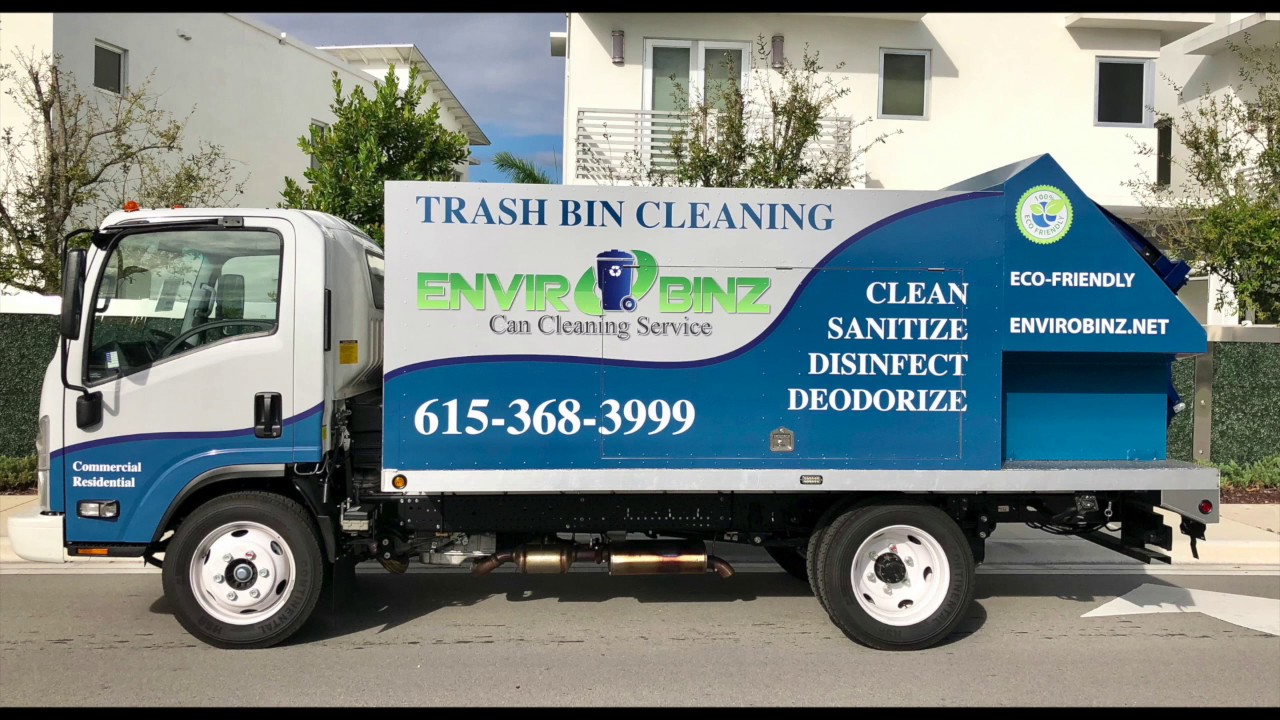 Waste Expo 2019 - Trash Bin Cleaning Systems - YouTube