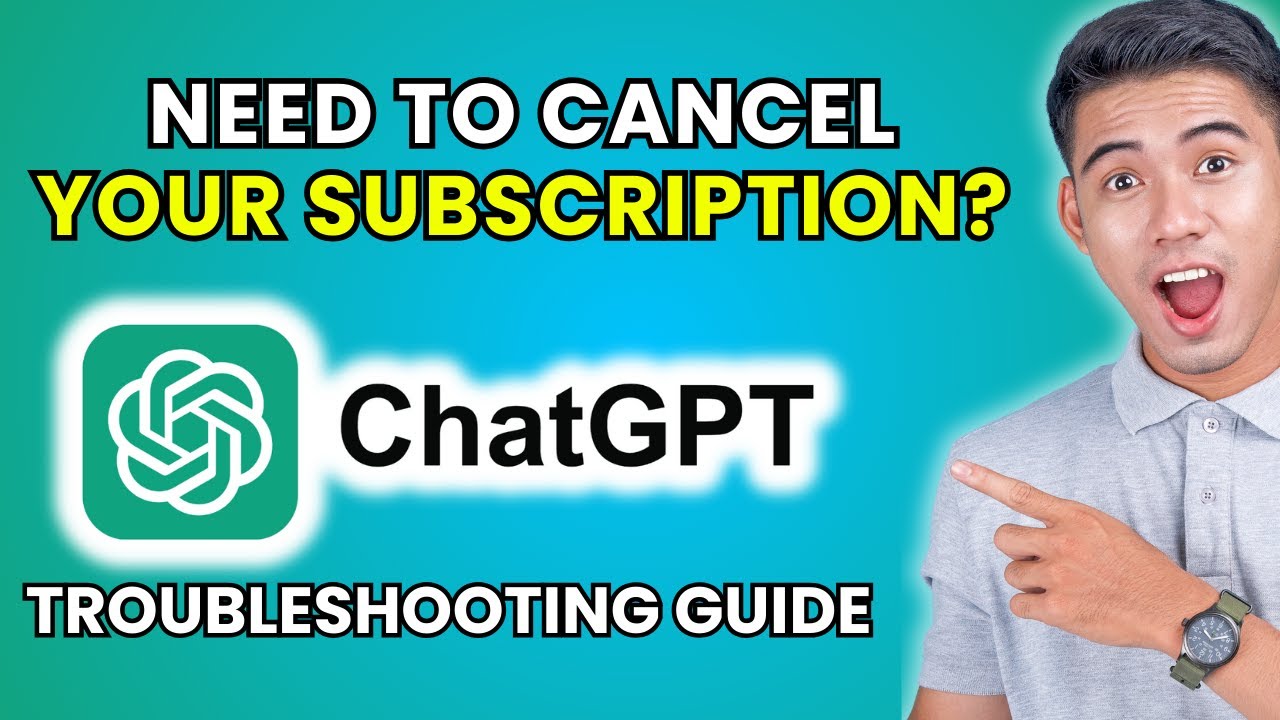 How to Cancel ChatGPT Subscription [2025 Method] - YouTube