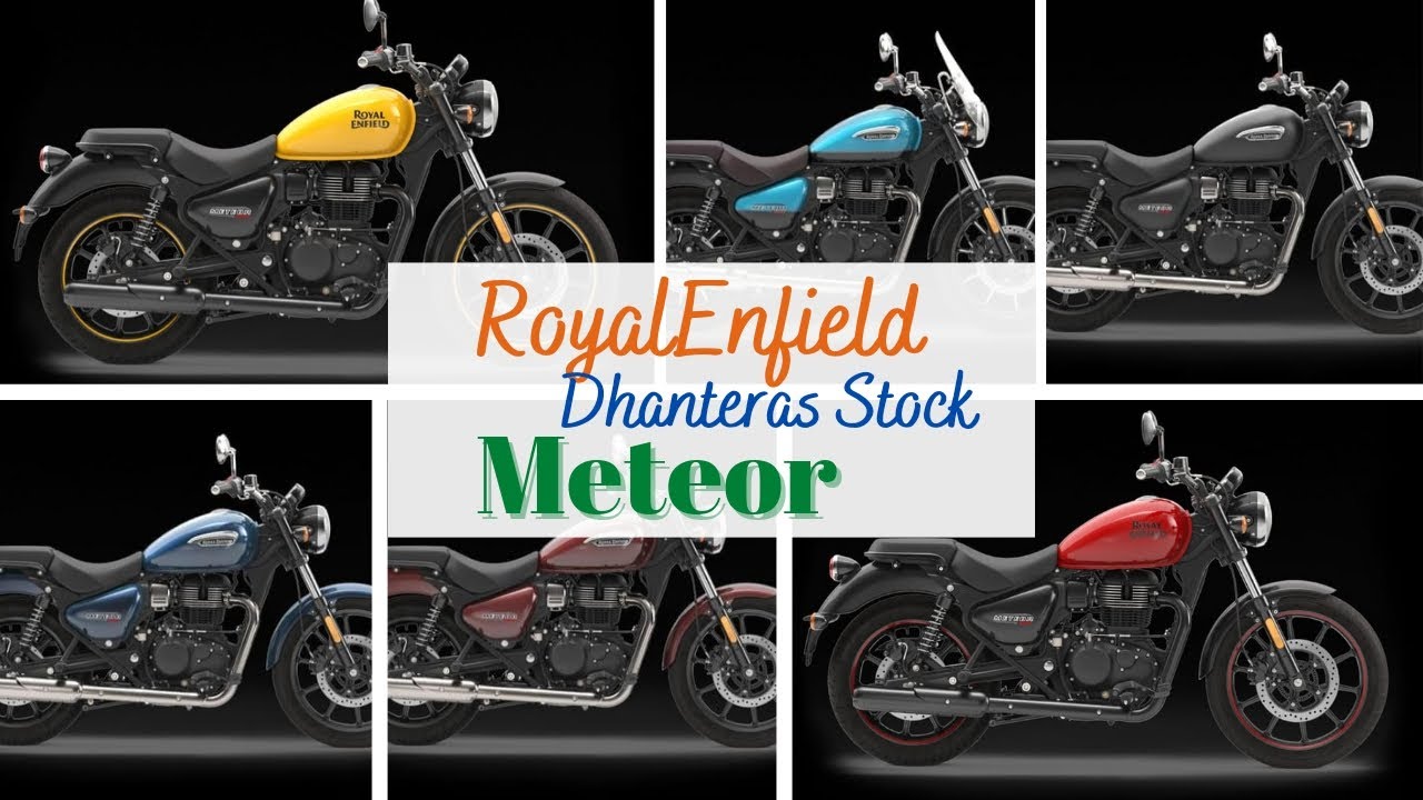 RoyalEnfield Meteor 350 [] Dhanteras Stock Available 💯💥 #royalenfield # ...