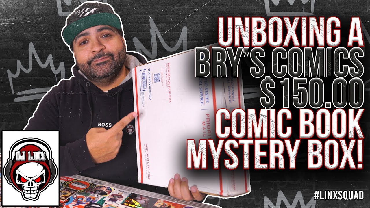 UNBOXING A BRY'S COMICS $150 COMIC BOOK MYSTERY BOX! WOULD YOU HAVE ...