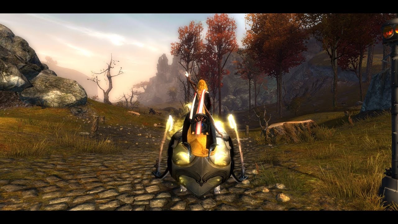 Guild Wars 2 Golden Racing Scarf - YouTube