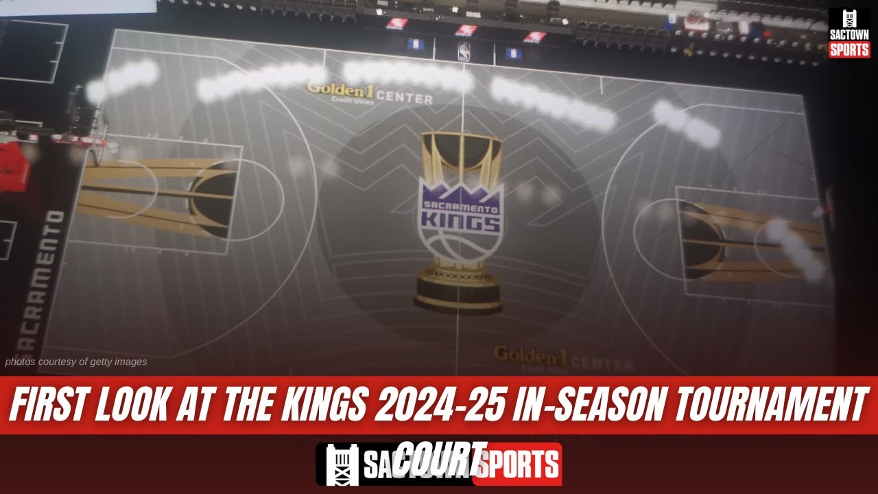 First look at the Sacramento Kings 2024-25 In-Season Tournament Court ...