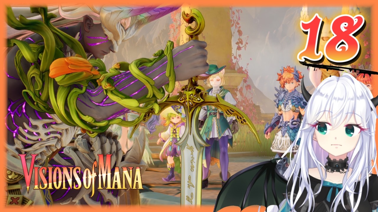 Visions of Mana 】 18 – Daelophos again, and again (Hard mode) - YouTube