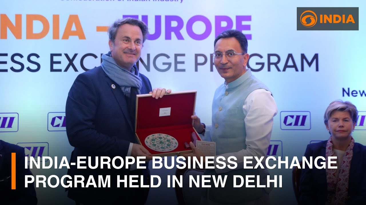 India-Europe Business Exchange Program held in New Delhi - YouTube